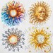 Filigree Sun Clipart PNG Celestial Fantasy Sun Rays Junk Journal ...