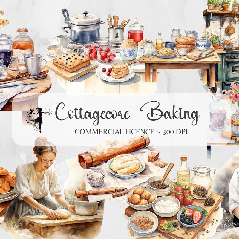 Baking Clip Art - Etsy