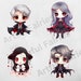 Cute Chibi Vampires Chibi Clipart Halloween Clipart Gothic Clipart ...