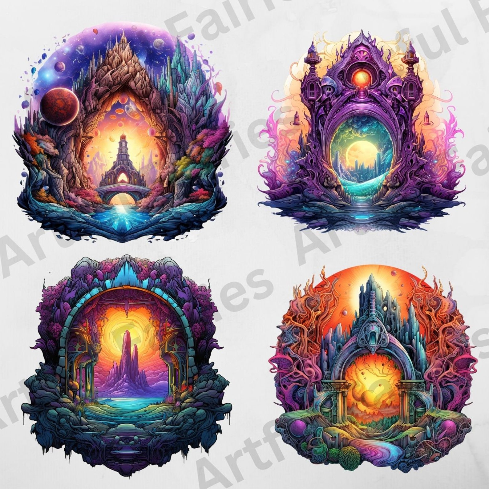 Magic Portal PNG Fantasy Clipart Fantasy Art Junk Journal Magical ...