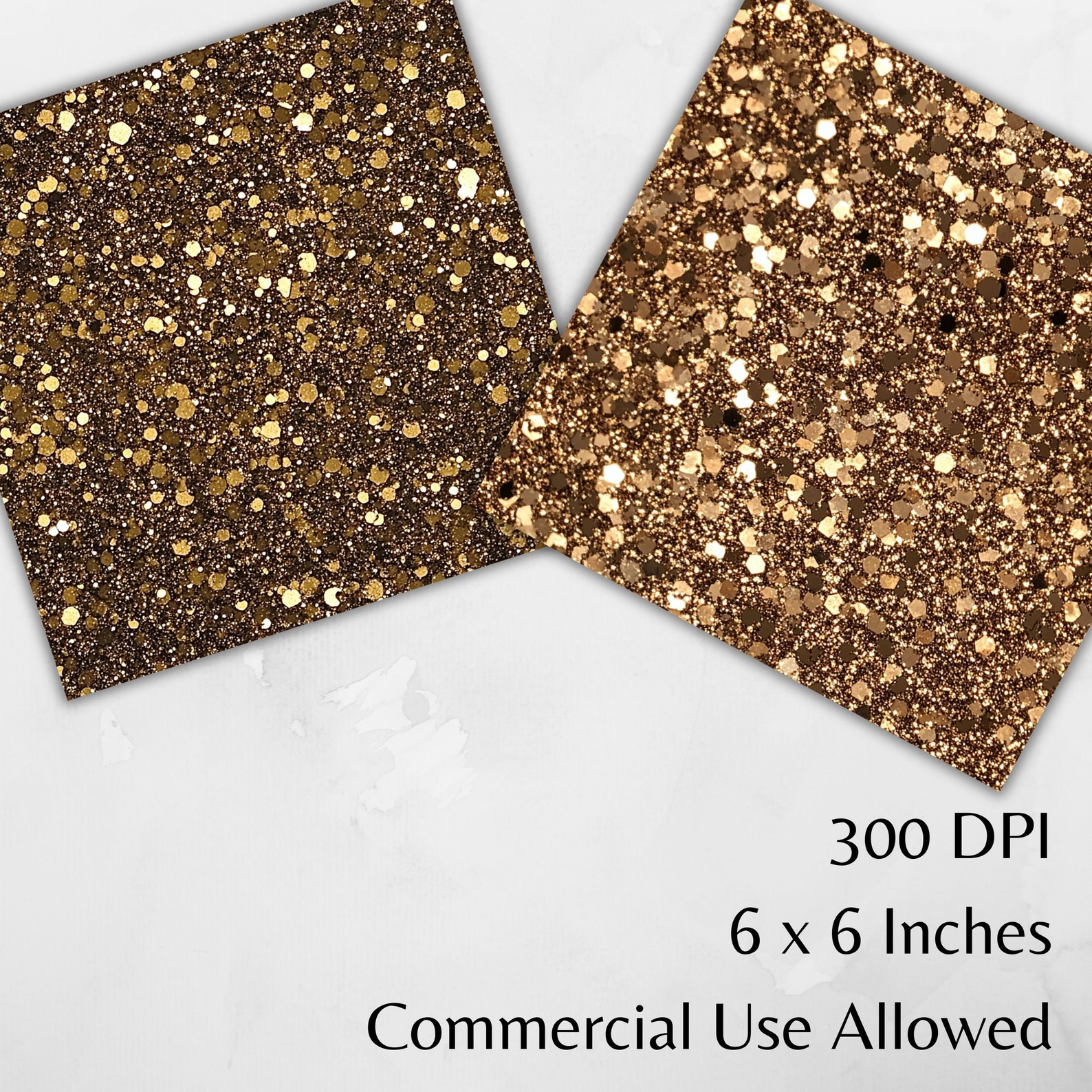 Gold Glitter Digital Paper Scrapbooking Glitter Frosting Junk Journal ...