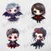 Cute Chibi Vampires Chibi Clipart Halloween Clipart Gothic Clipart ...