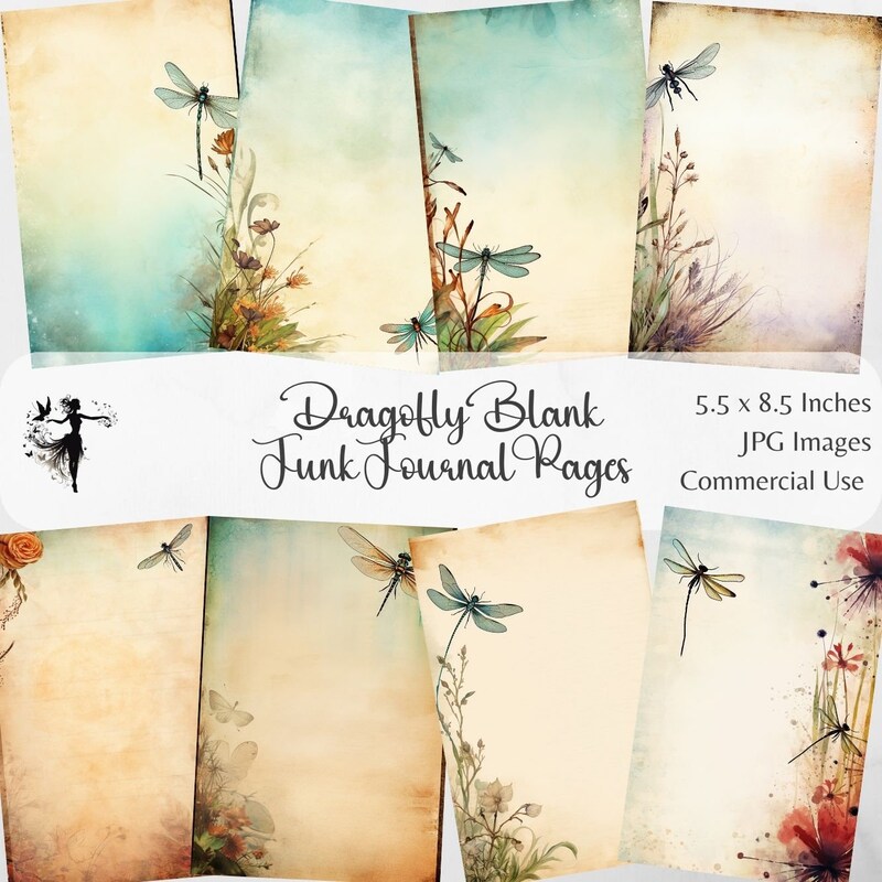 Dragonfly Paper - Etsy