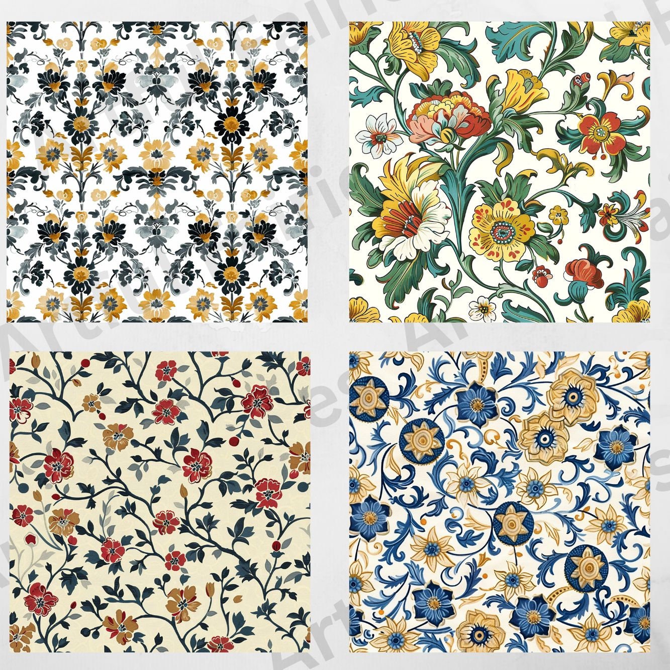 Digital Florentia Paper Digital Florentine Paper Craft Vintage ...