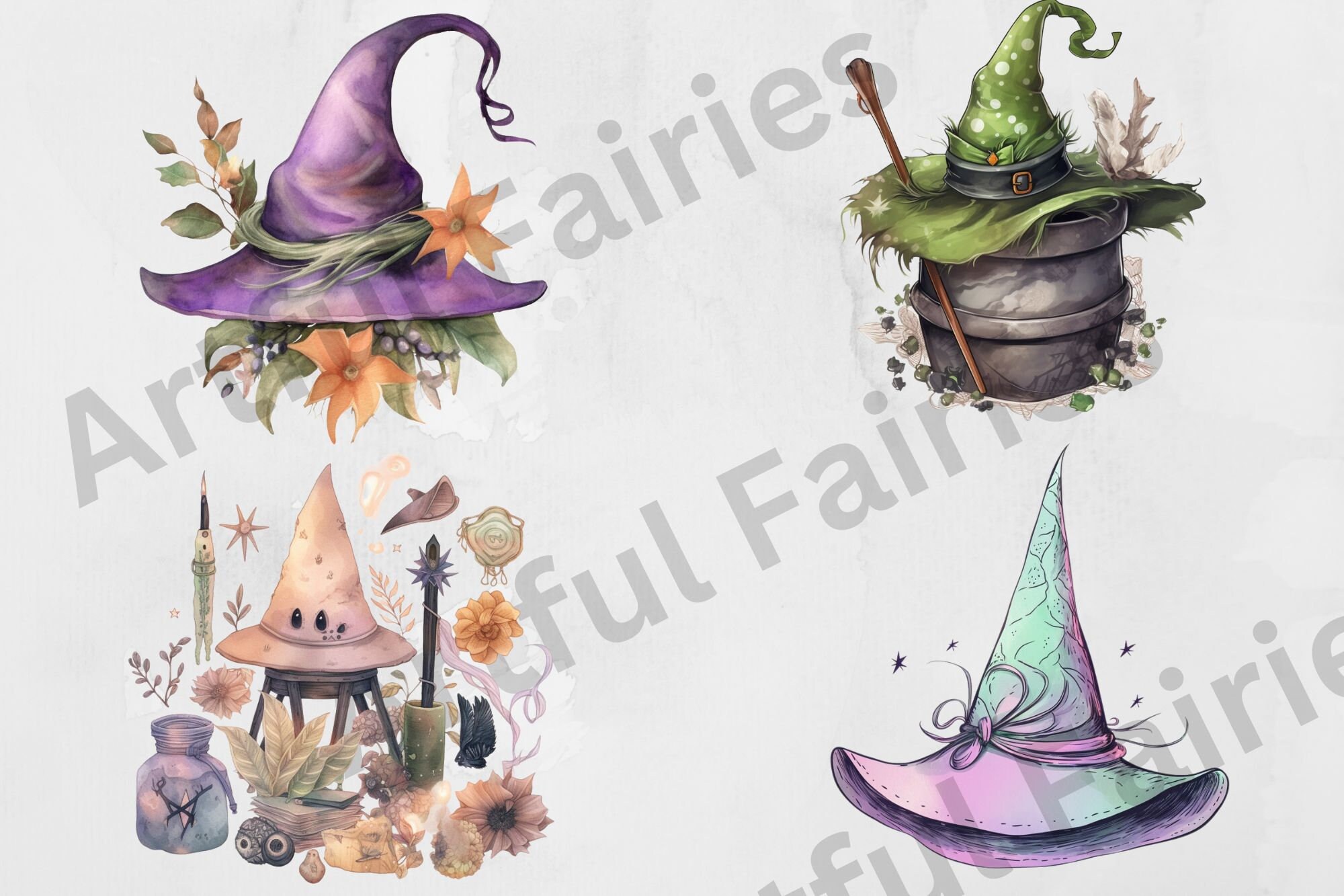 Witch Hat Clipart Witch Hat PNG Witch Clipart Witchcraft Clipart Witchy ...