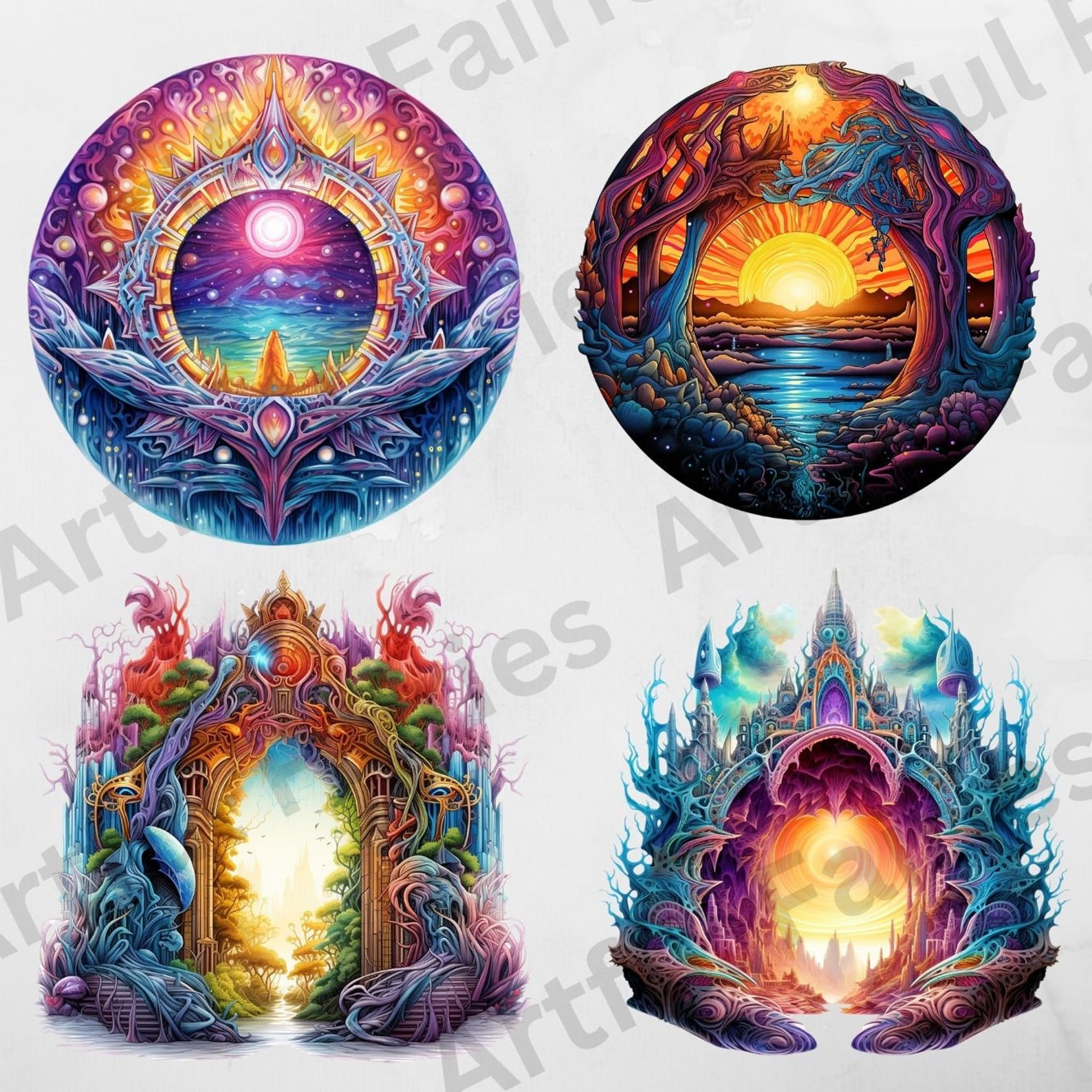 Magic Portal PNG Fantasy Clipart Fantasy Art Junk Journal Magical ...