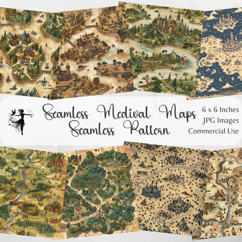 Medieval Map Png - Etsy
