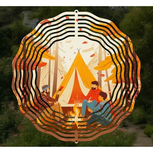 Camping Wind Spinner PNG Bundle Camping Spinner Sublimation Design Wind ...