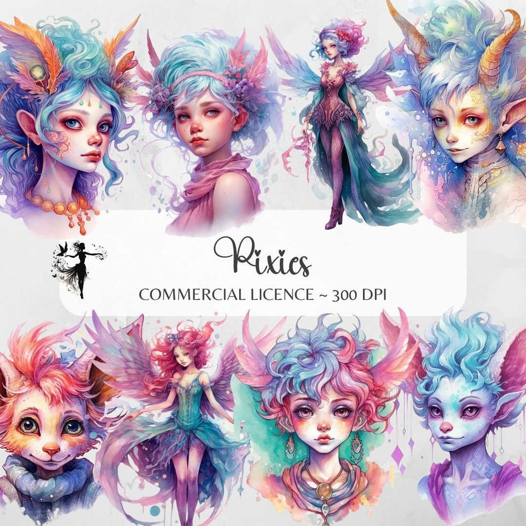 Pixie Clipart Fairy Clipart Elf Clipart Fantasy Clipart Pixie PNG ...