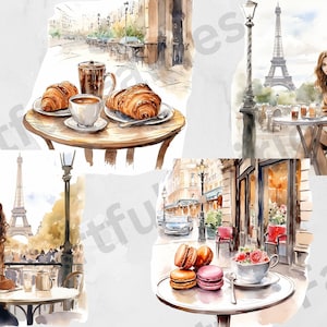 Paris Cafe Clipart Paris Clipart Coffee Clipart Coffee Shop Clipart ...
