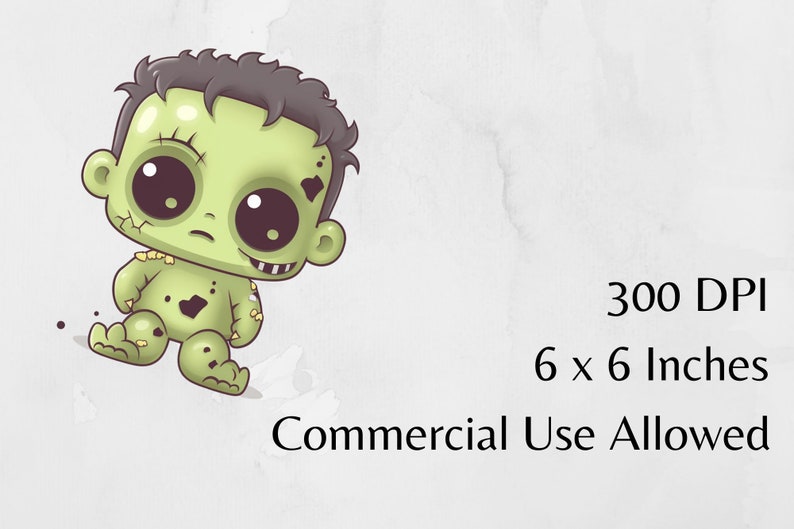 Kawaii Halloween Clipart Cute Halloween PNG Chibi Clipart - Etsy