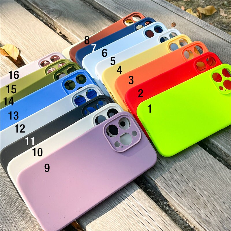 Neon Pastel Silicone Aesthetic Shockproof Camera Protection - Etsy
