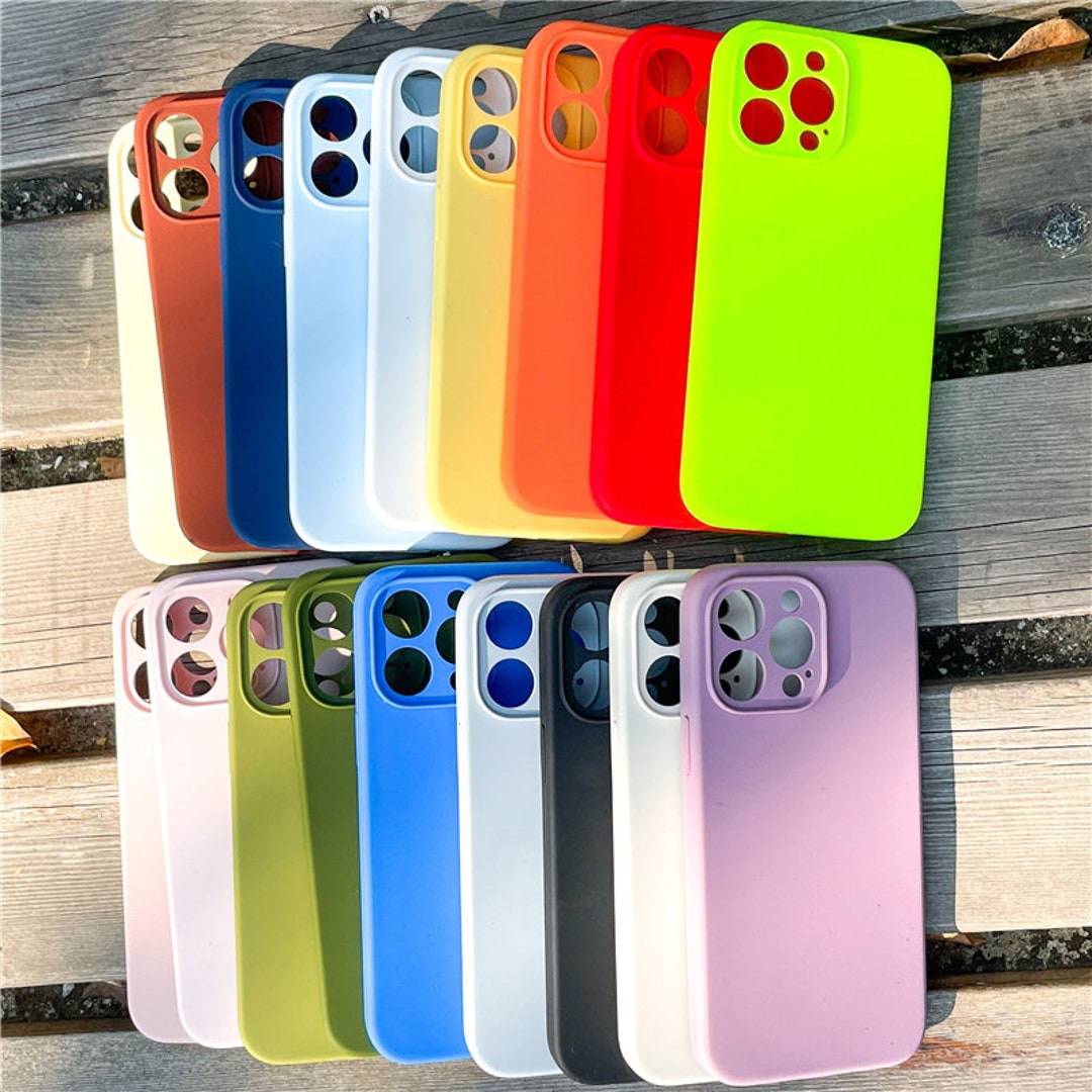 Neon Pastel Silicone Aesthetic Shockproof Camera Protection - Etsy
