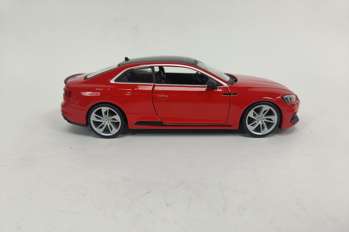 Custom Personalised Name Number Plate Scale Model Car Audi RS5 - Etsy UK