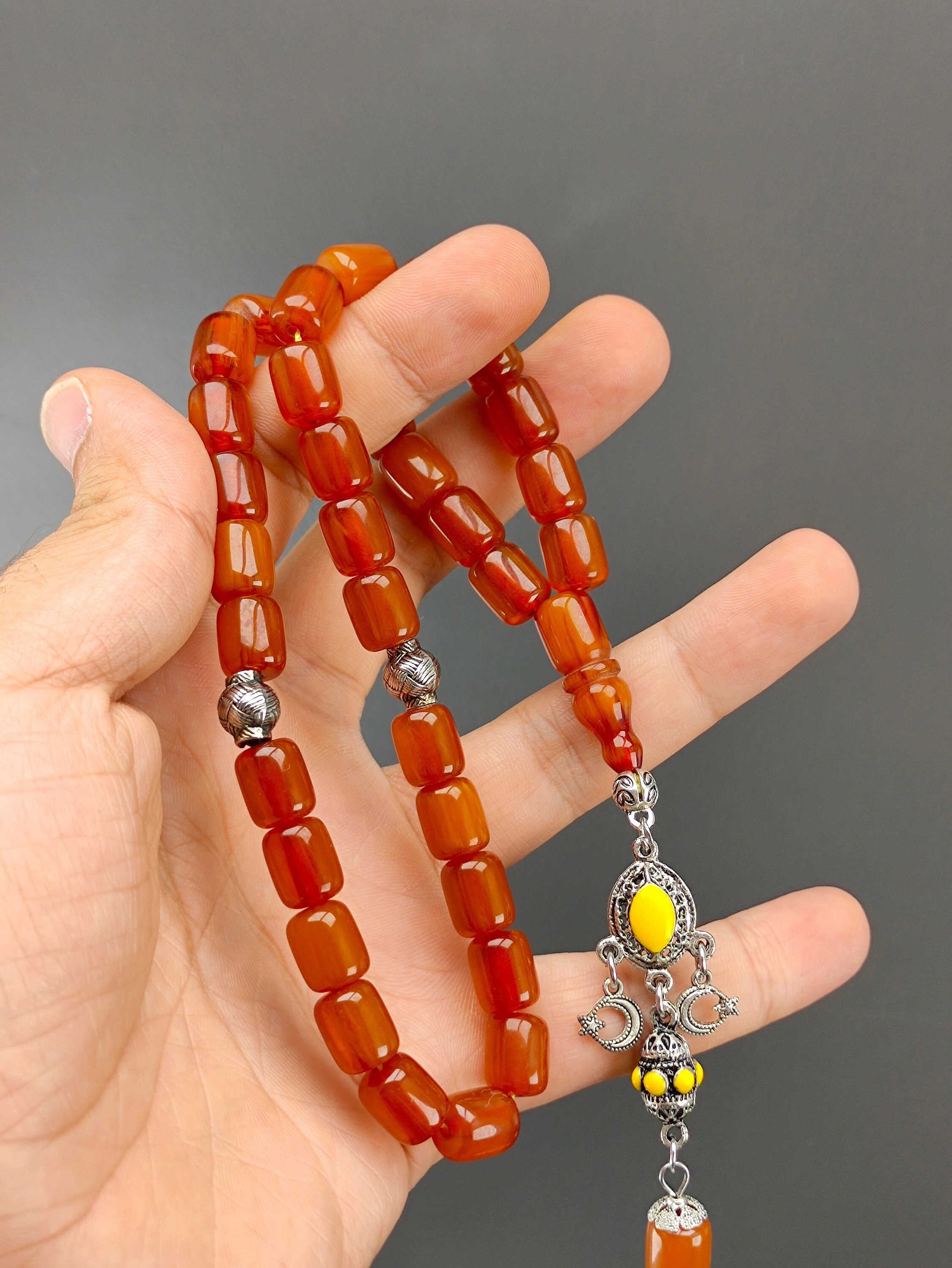Faturan Amber Rosary, Bakelite Rosary, Katalin Rosary, Misbaha, Islamic ...