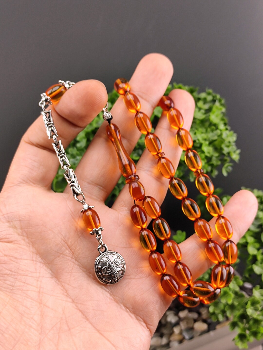 Amber Rosary, Bakelite Rosary, Ramadan Gift, Islamic Rosary, Misbaha ...