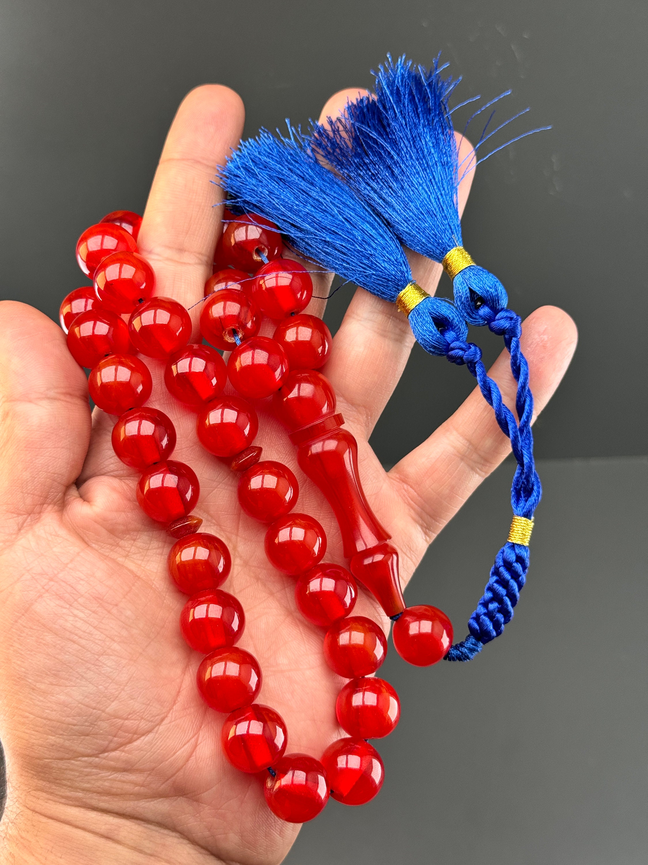 Faturan Amber Rosary, Large Size Rosary, Muslim Rosary, Misbaha ...