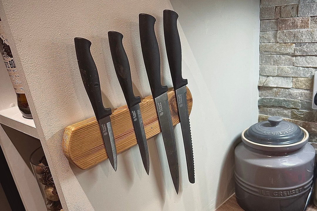 Magnetic Knife Wall Mount - Etsy
