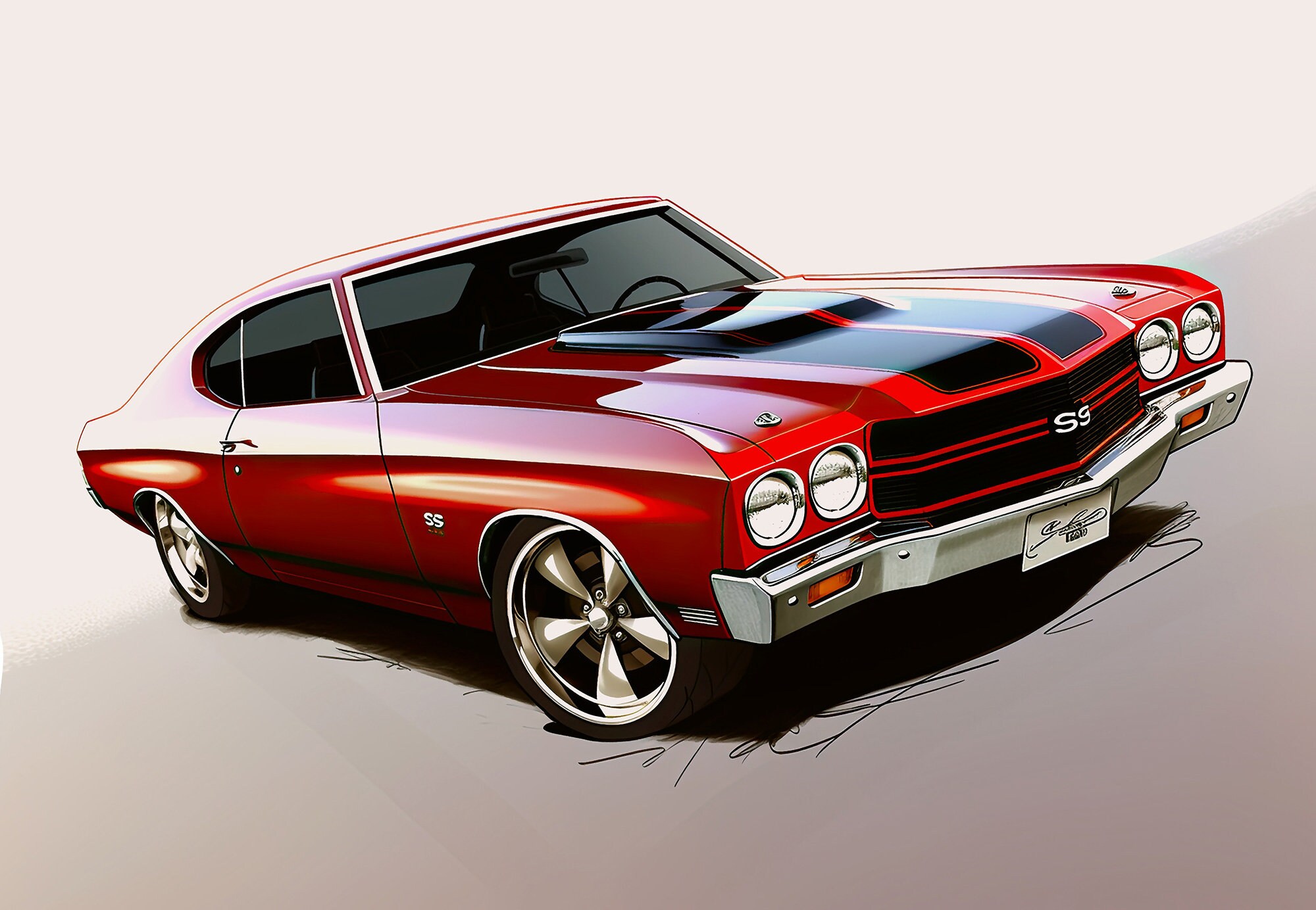 Chevy Chevelle Ss 454 Logo