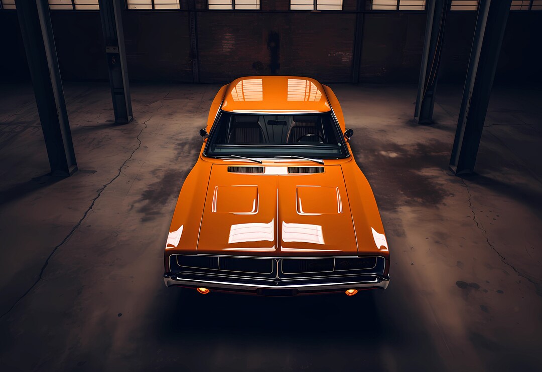 Charger Wall Art Poster Charger Poster Muscle Car Automotive - Etsy