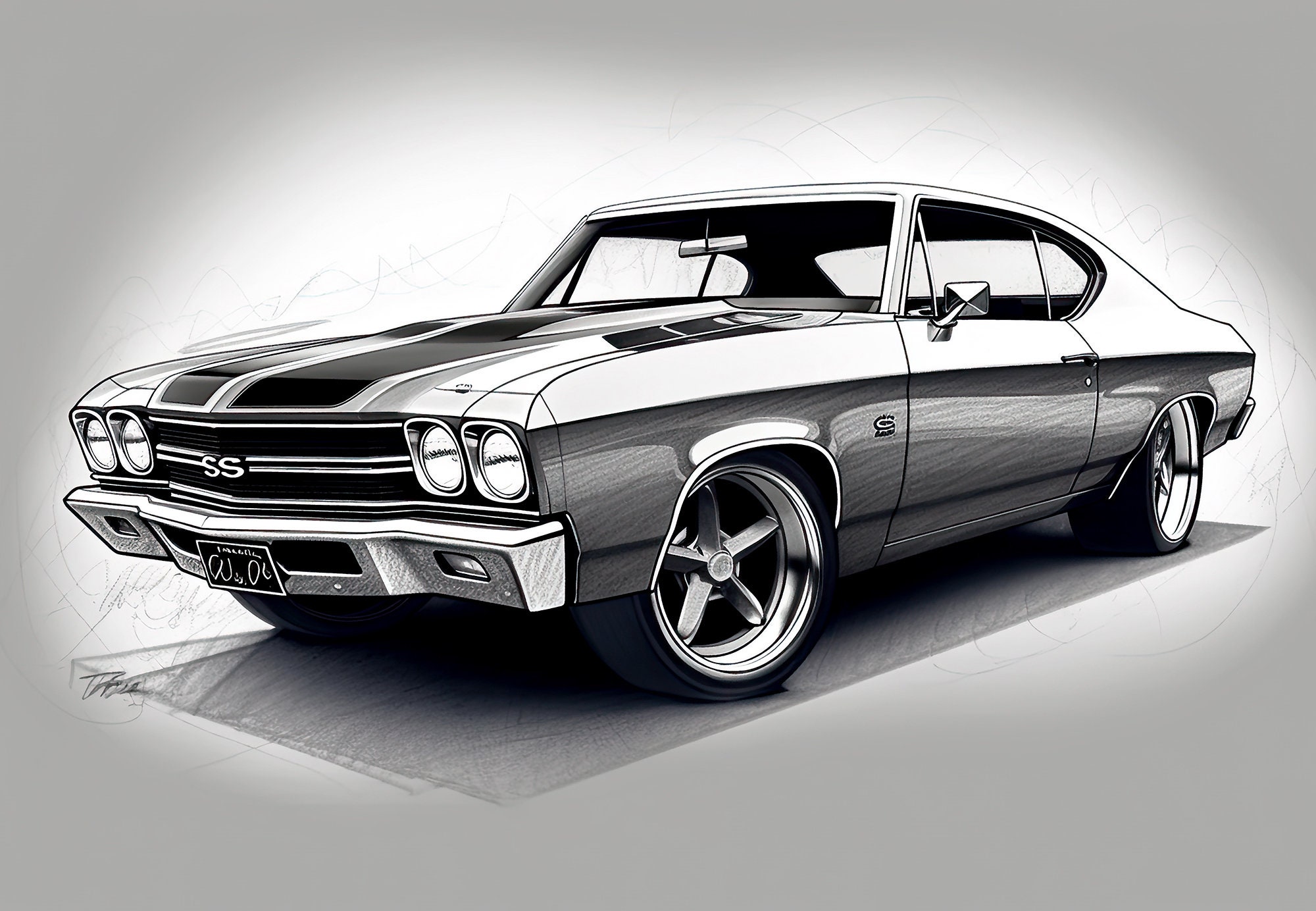 1970 Chevelle Ss Black