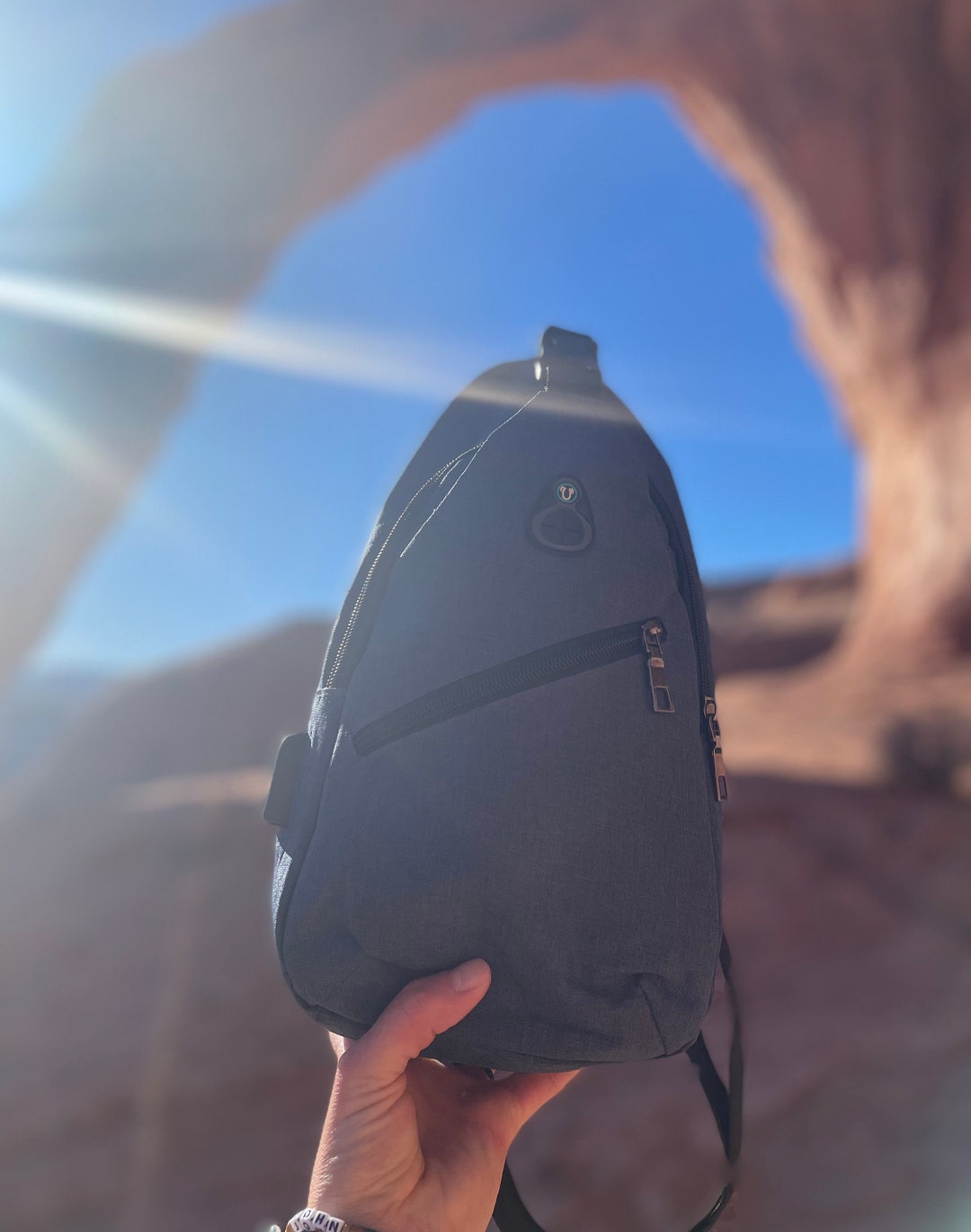 Crossbody Unisex Sling Bag Travel Backpack One Strap Backpack Cycling ...