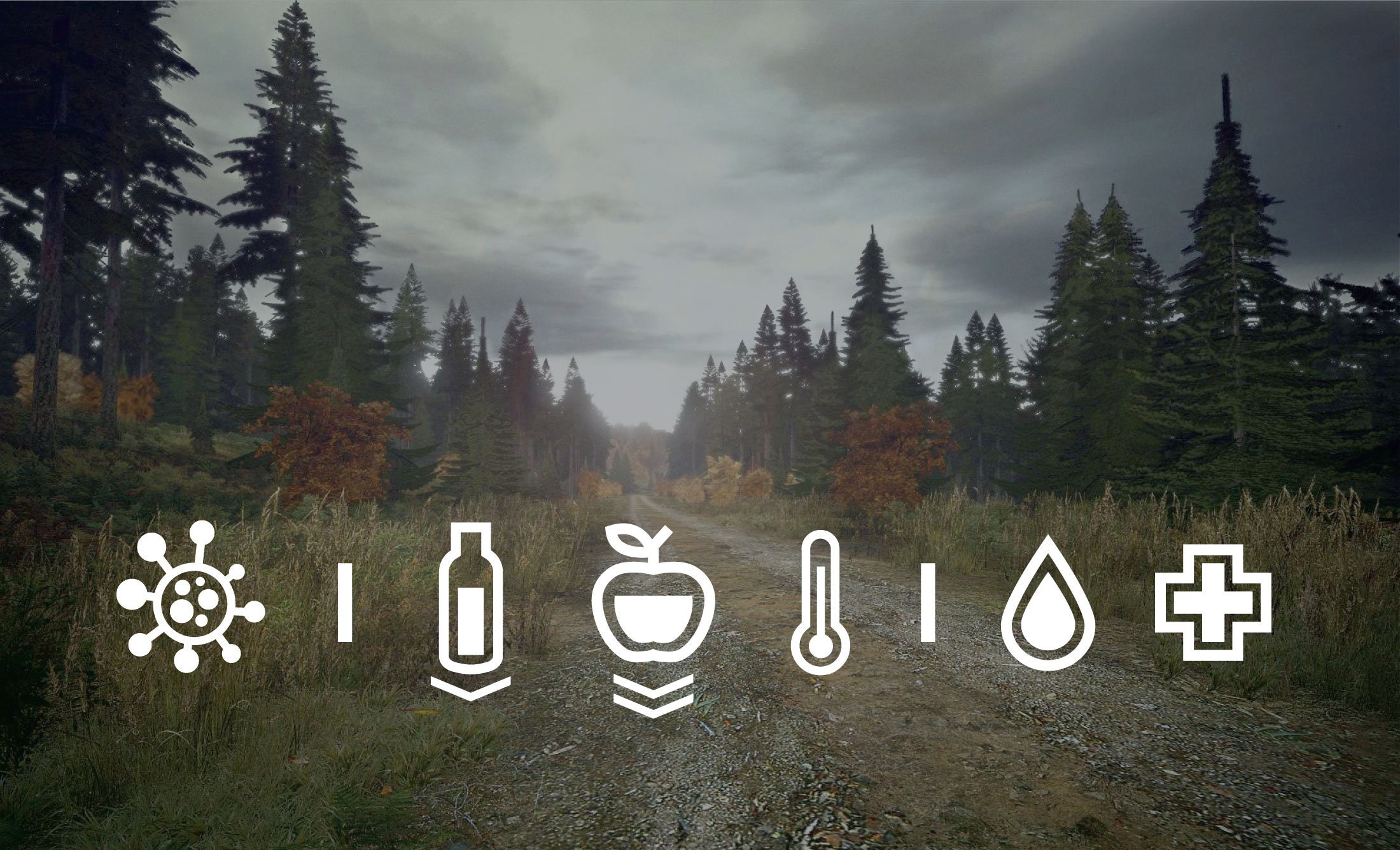 Dayz HUD with Disease Stats Digital Vector File - Etsy Australia