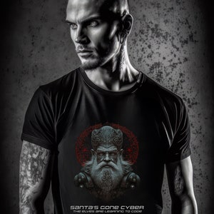 Cyberpunk Streetwear Tee With Santa Cyberpunk Design - Ideal for Fans ...