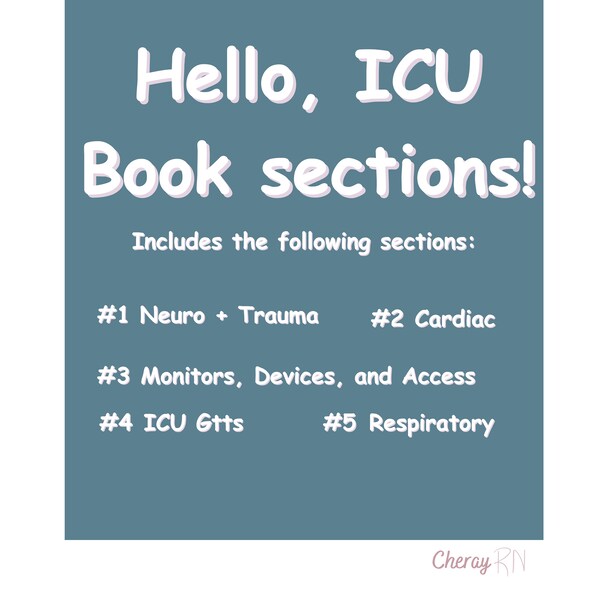 Icu Nurse - Etsy