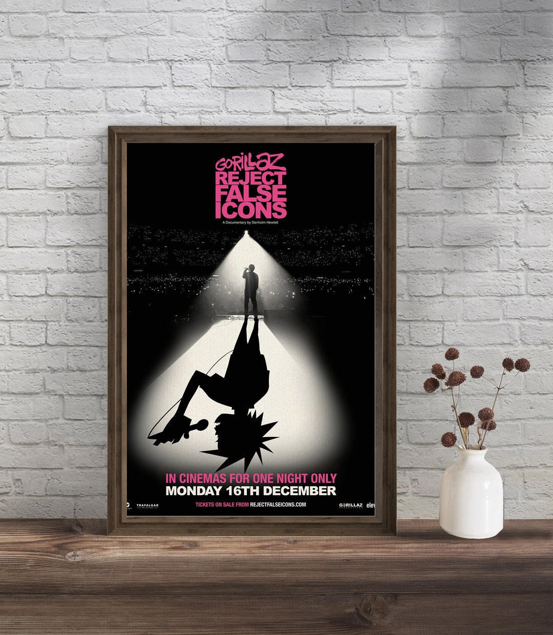 Gorillaz Reject False Icons Movie Poster Movie Home Decor - Etsy