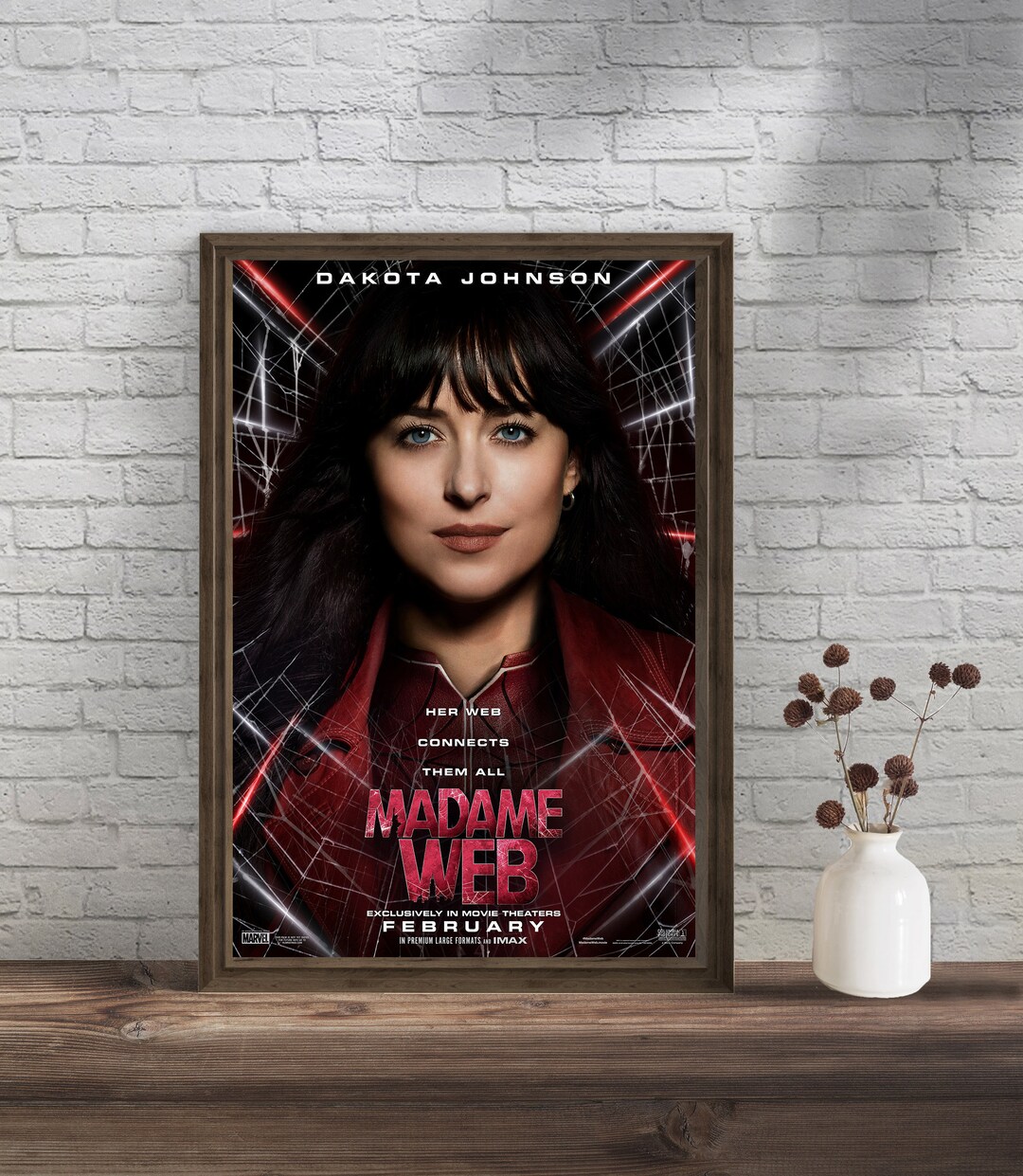 Madame Web Movie Poster Movie Home Decor Room Decor Wall - Etsy