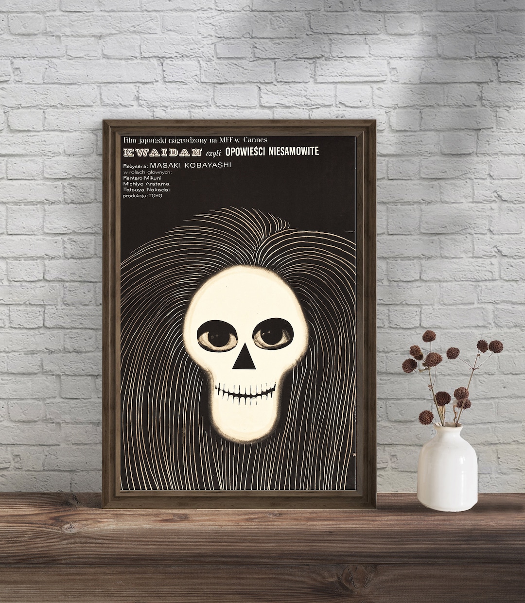 Kwaidan 1964 Vintage Polish Movie Poster Movie Home Decor - Etsy