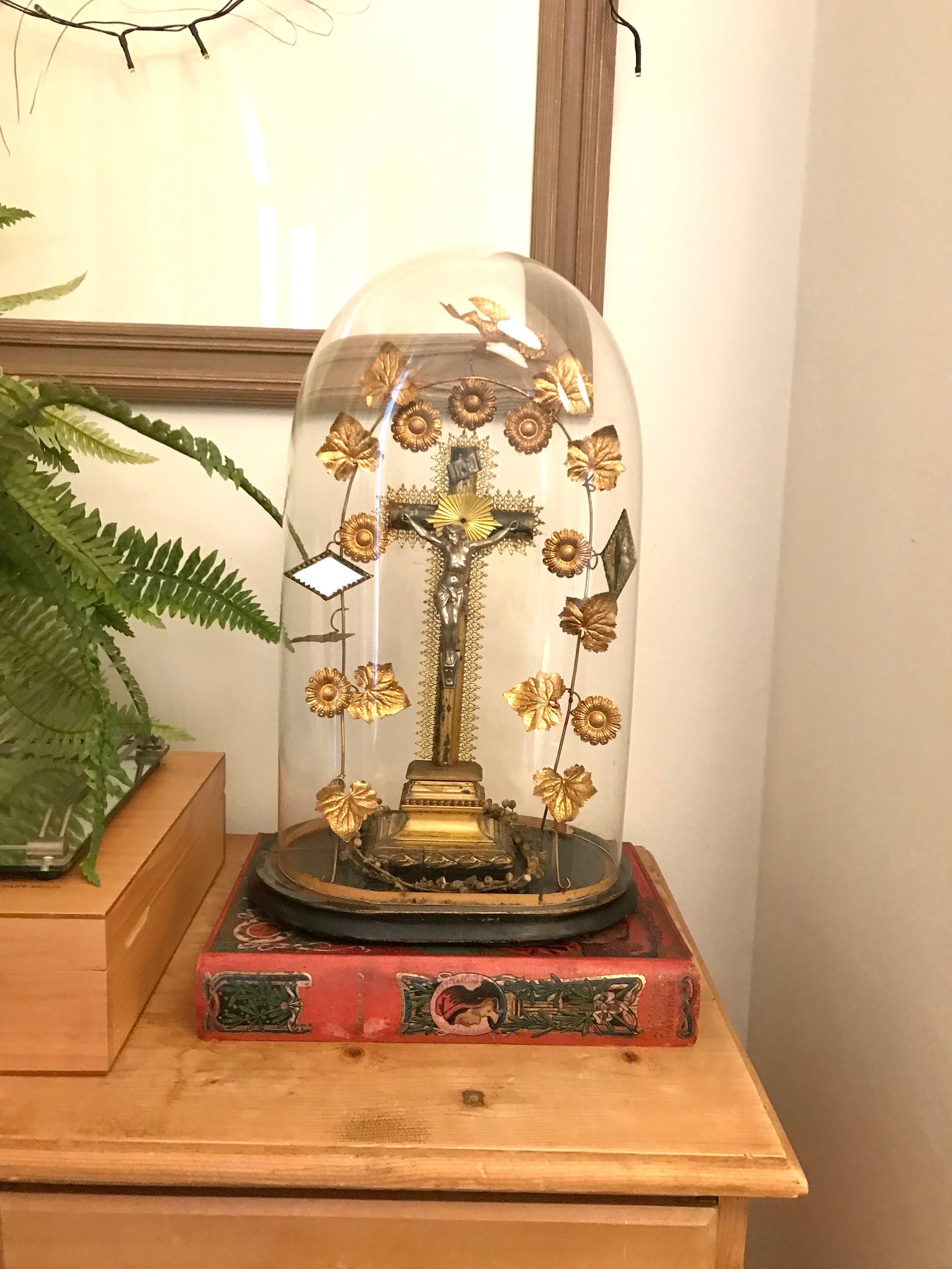 Vintage/antique Absolutely Stunning French Marriage Dome (globe De ...