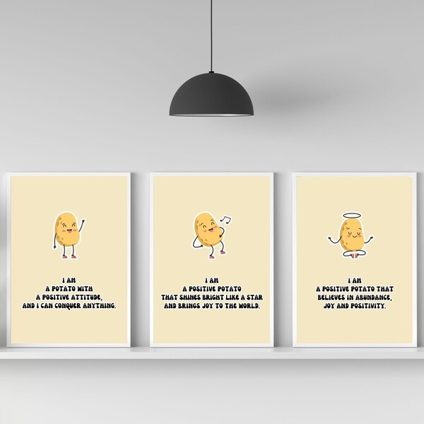 Positive Potato - Etsy