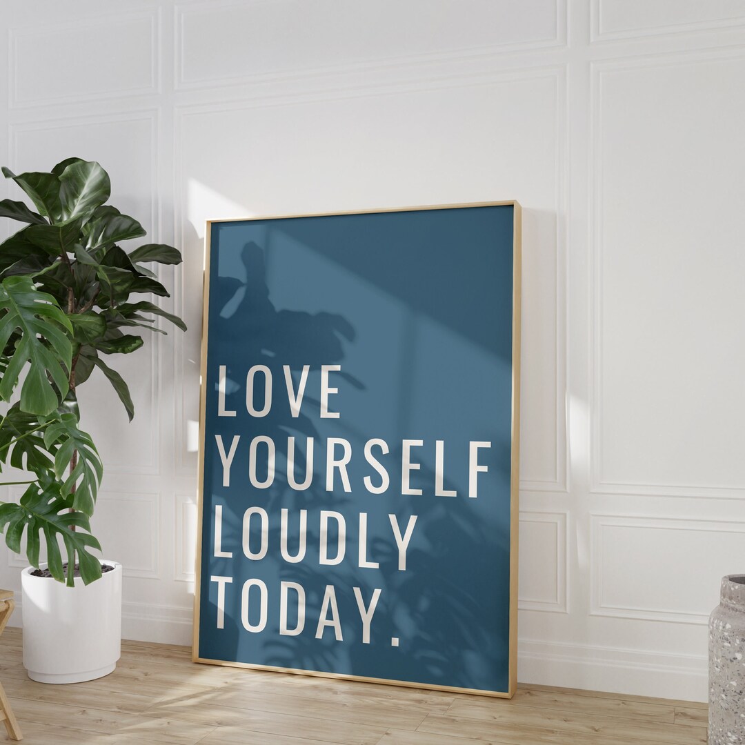 Affirmations Poster for Boho Cute Apartment Decor, Law of Attraction ...