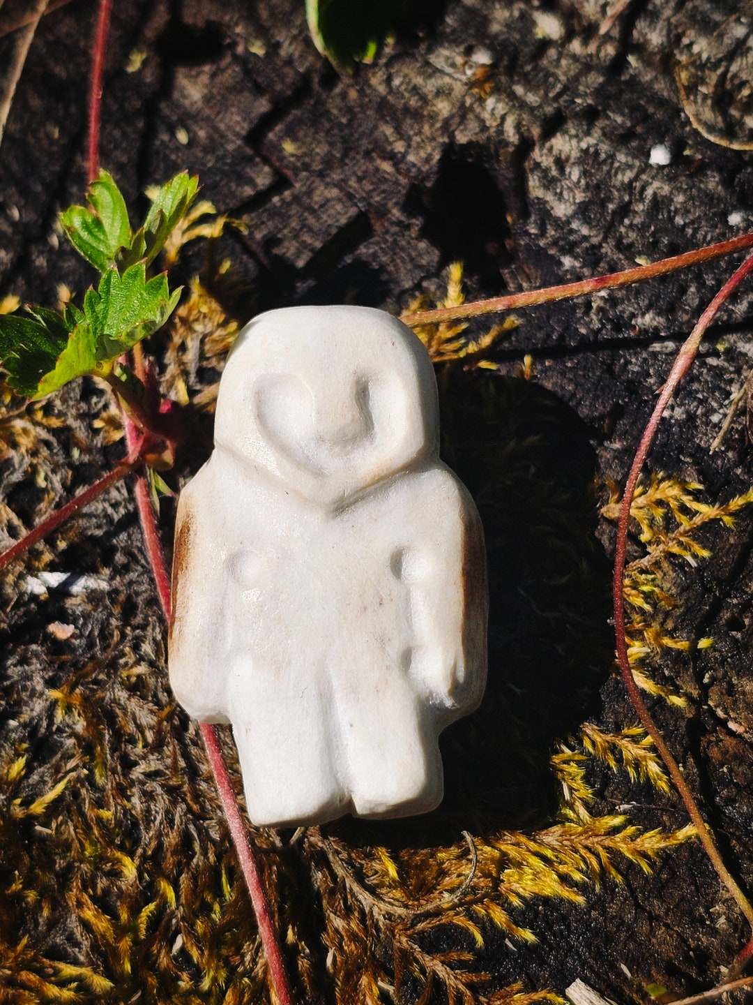 Authentic Moose Antler Amulet "kuršiukas" - Baltic Tribe Protection ...