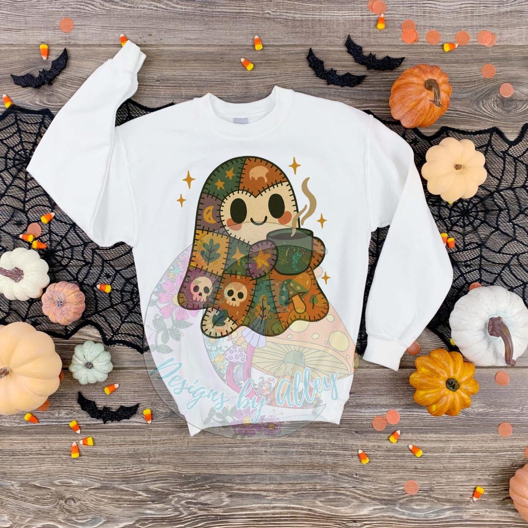 Spooky Patch Work Png Bundle - Etsy