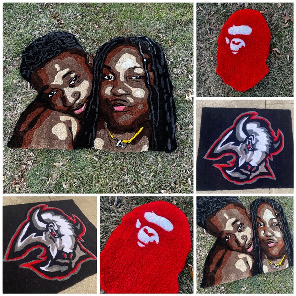 Custom Rugs Tufted - Etsy