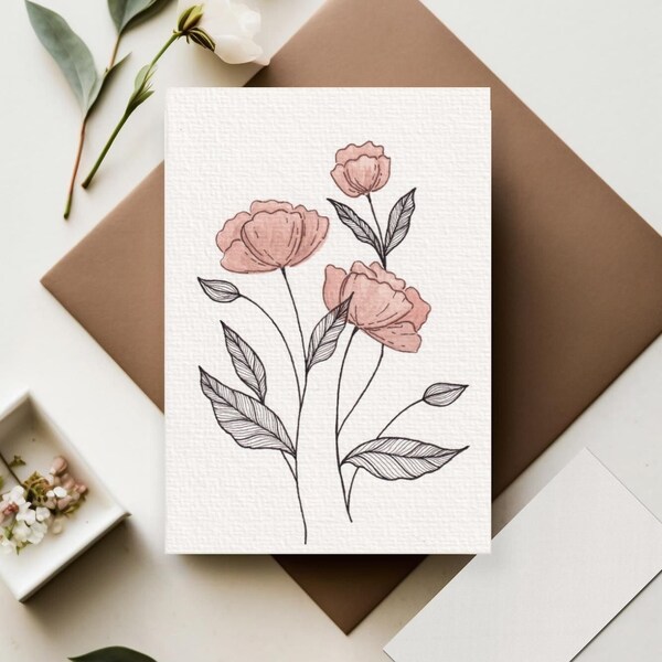 Watercolor Postcards - Etsy