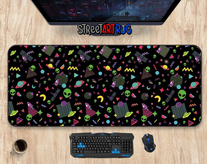 1 X Alien Solar System Mouse Mat NASA Nebula Space Desk Accessories ...