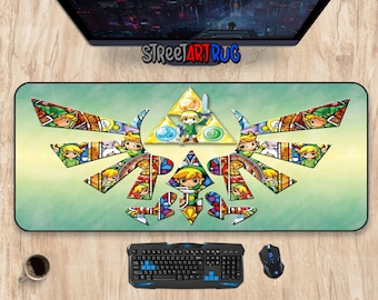 Legend of Zelda Tears of the Kingdom Mousepad Gamer Gifts Link Zelda ...