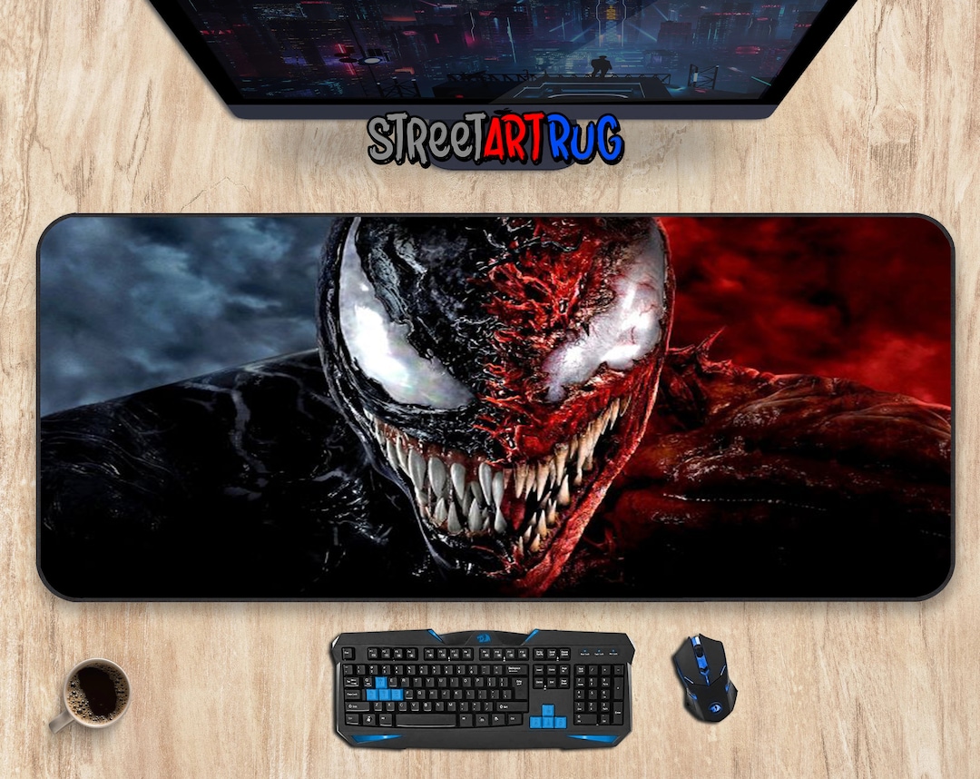 Spiderman Venom Mouse Pad Large Gaming Desk Mat Marvel Mousepad, Gaming Gift - Etsy