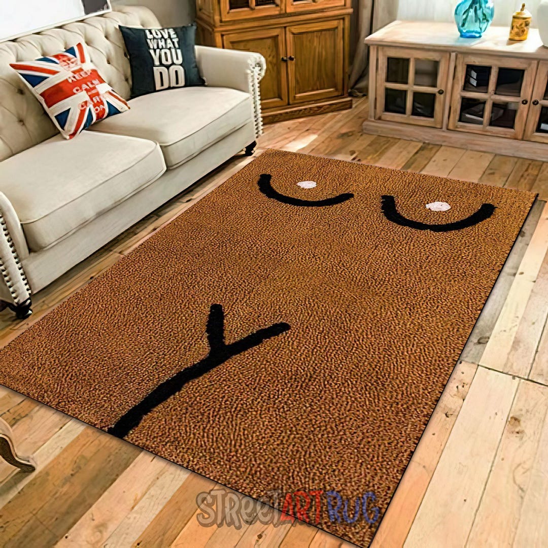 Brown Body Bath Mat, Modern Art Bathroom Rug, Non-slip Carpet - Etsy UK