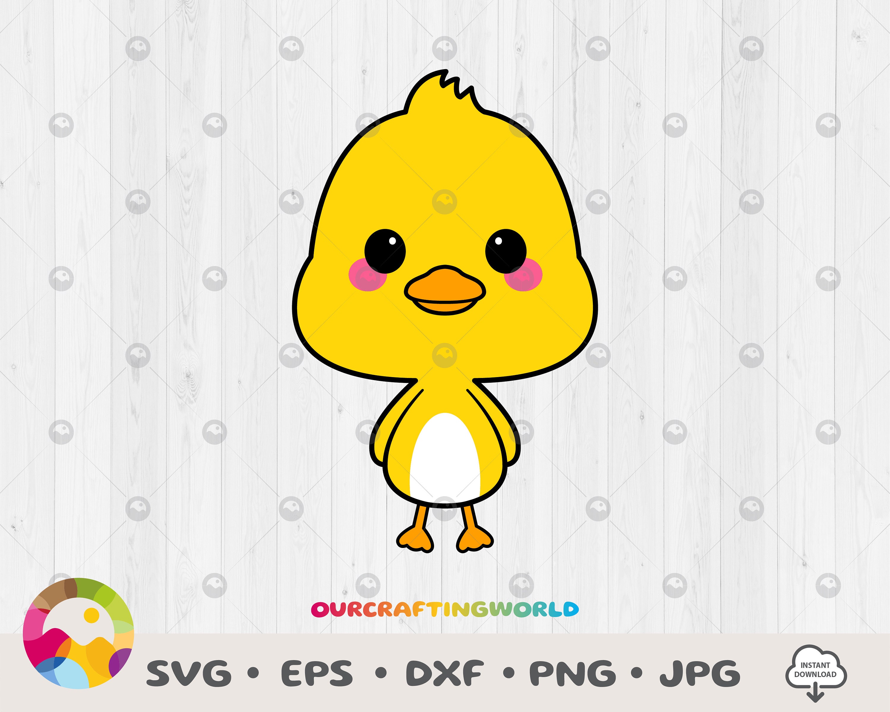 Cute Baby Duck Cartoon