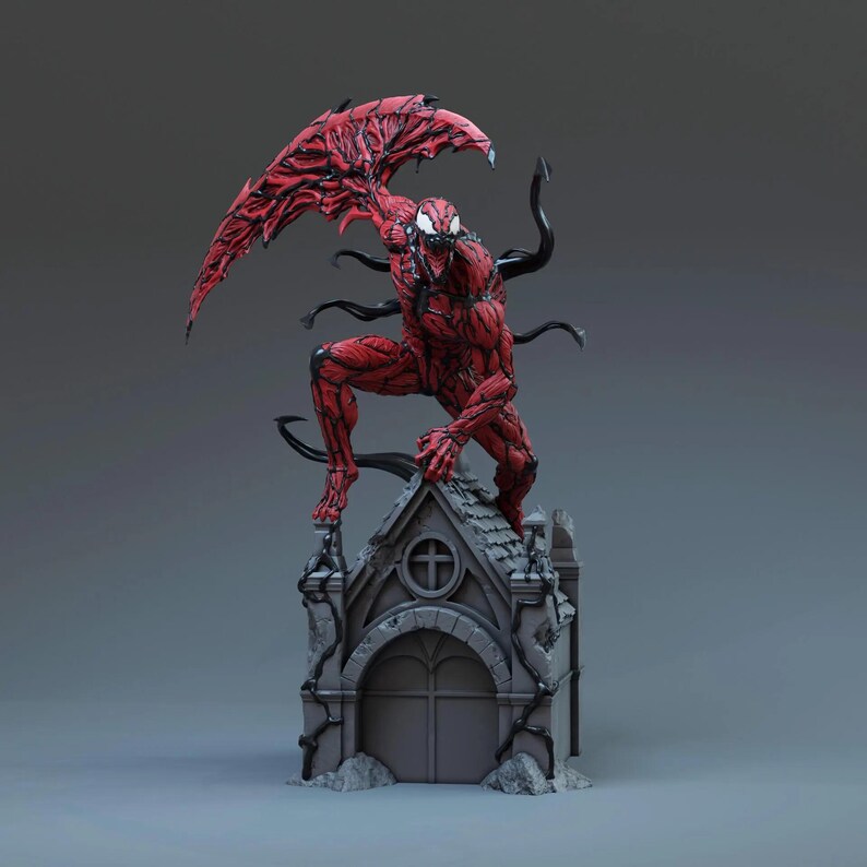 Carnage STL File, Marvel Superhero, Stl, 3D Digital Printing STL File ...