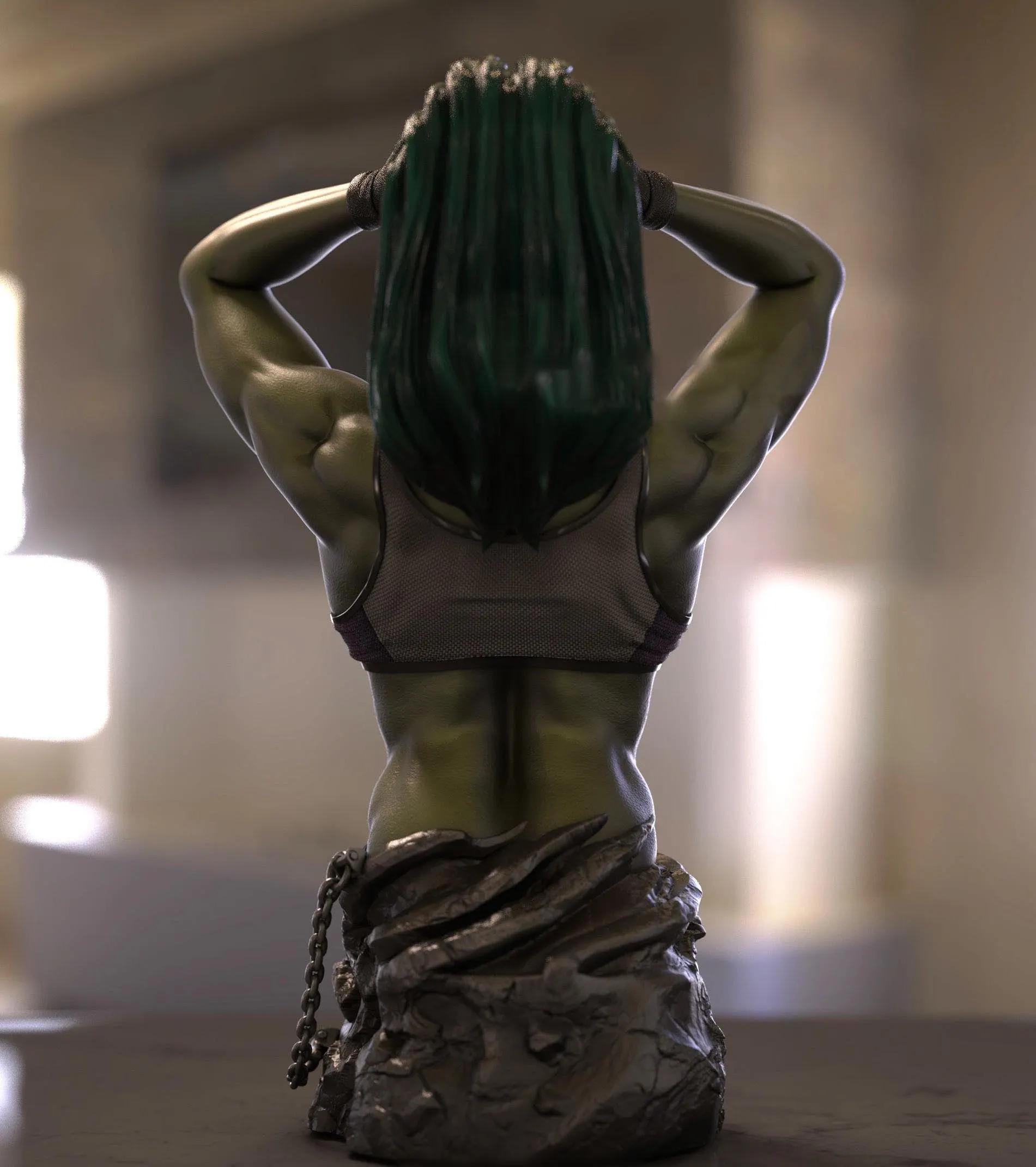 She Hulk High Quality STL File, 3D Digital Printing STL File for 3D ...