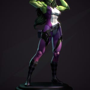 She Hulk High Quality STL File, 3D Digital Printing STL File for 3D ...