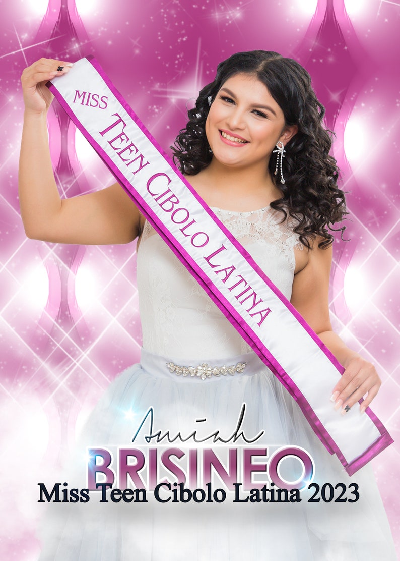 Pageant and Model Comp or Signature Card Design - Etsy