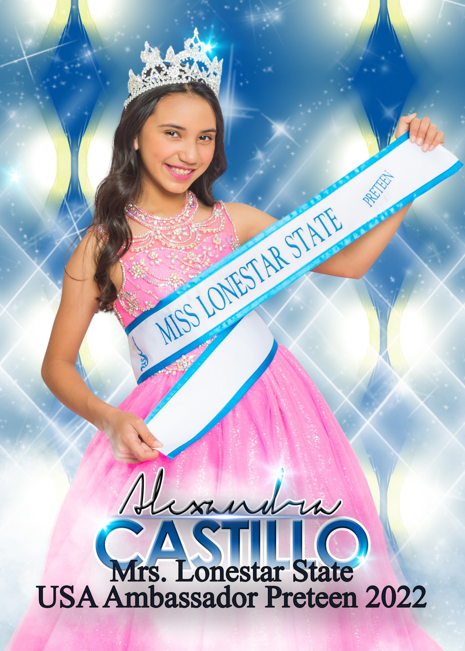 Pageant and Model Comp or Signature Card Design - Etsy