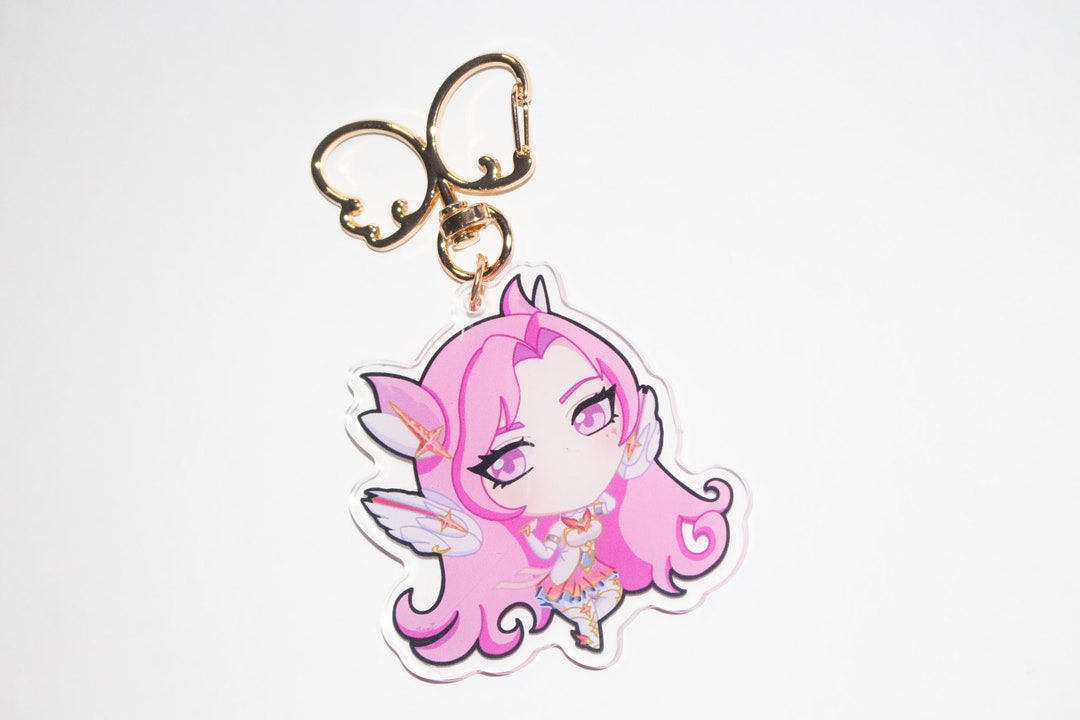 Acrylic Star Guardian Kaisa Gaming Keychain Keyring Anime Kawaii ...